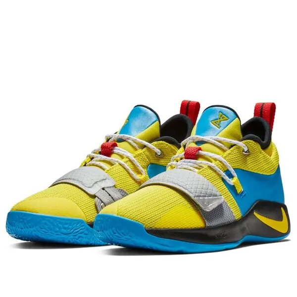 Nike Pg 2.5 'wolverine' Athletic Sneakers - Yellow/blue