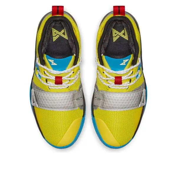 Nike Pg 2.5 'wolverine' Athletic Sneakers - Yellow/blue