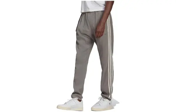 Adidas Originals Sports Stripe Logo Casual Long Pants