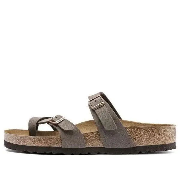 BIRKENSTOCK Mayari Birkibuc Sandals - Brown