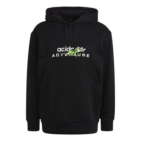 Adidas Originals Adventure Logo Hoodie - Black