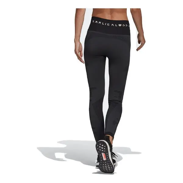 Adidas X Karlie Kloss Knit Tights Asia Sizing 'black