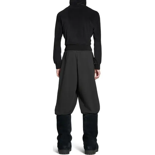 Balenciaga Activewear Baggy Sweatpants - Black