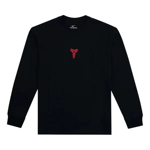Nike Kobe Long-sleeve T-shirt 'year Of Mamba - Black