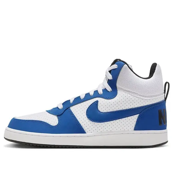 Nike Court Borough Mid Sneakers - White/blue