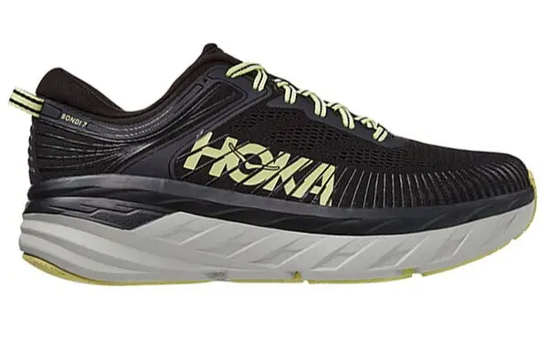 Hoka One One Bondi 7 Athletic Sneakers - Blue Graphite/butterfly
