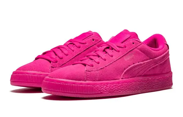 PUMA Suede Iced Fluo Low Top Sneakers