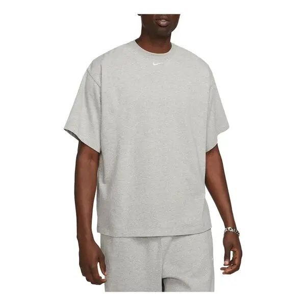 Nike Solo Swoosh T-shirt - Grey