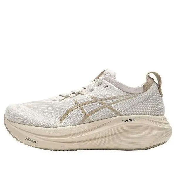 Asics Gel-nimbus 27 Running Shoe - Birch/feather Grey