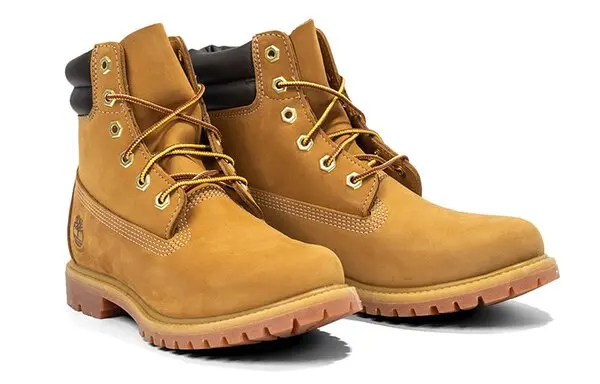 Timberland Inch Waterville Double Collar Boots - Wheat/black