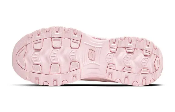 Sketchers D'lites 1.0 Chunky Sneakers - White Pink