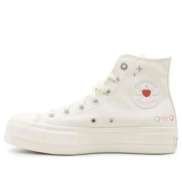 CONVERSE Chuck Taylor All Star Lift Platform High Top "fever Dream - White