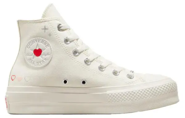 CONVERSE Chuck Taylor All Star Lift Platform High Top "fever Dream - White