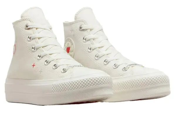 CONVERSE Chuck Taylor All Star Lift Platform High Top "fever Dream - White
