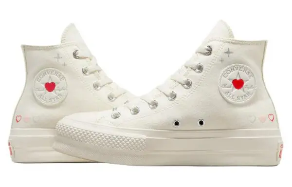 CONVERSE Chuck Taylor All Star Lift Platform High Top "fever Dream - White