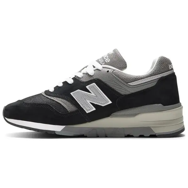NEW BALANCE 997 "black Grey" Sneakers - Black/grey
