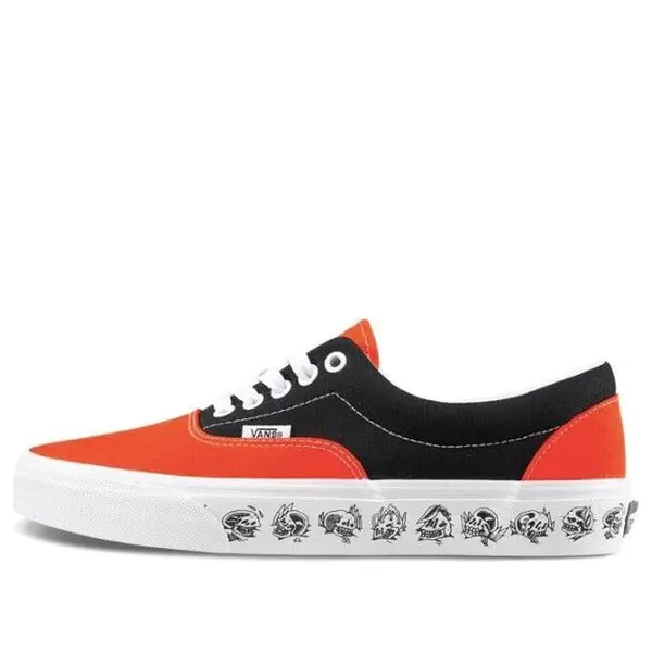 VANS Era Low Top Sneakers - Black/orange