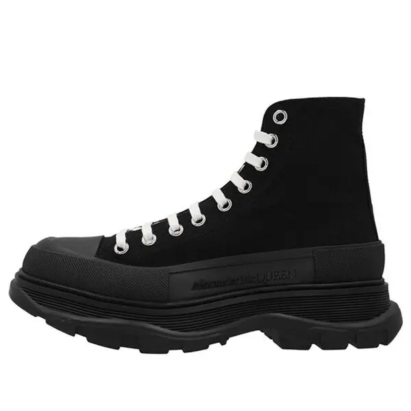 Alexander McQueen Tread Slick Canvas High Top Sneakers