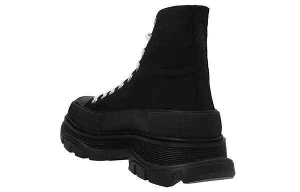 Alexander McQueen Tread Slick Canvas High Top Sneakers