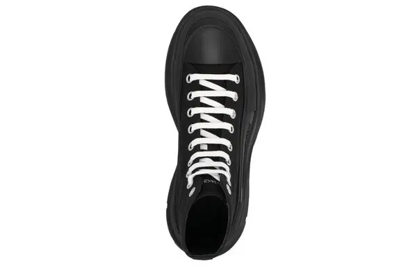 Alexander McQueen Tread Slick Canvas High Top Sneakers