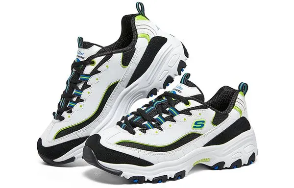 Sketchers D'lites 1.0 Sneakers - White/black/multicolor