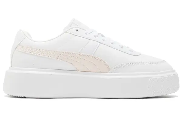 PUMA Oslo Maja Platform Sneakers - White/pink