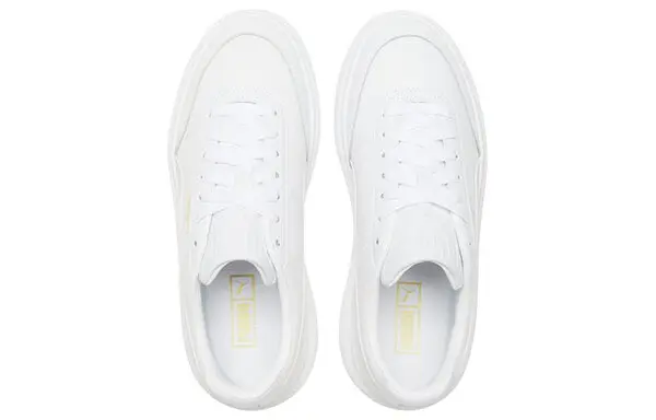 PUMA Oslo Maja Platform Sneakers - White/pink