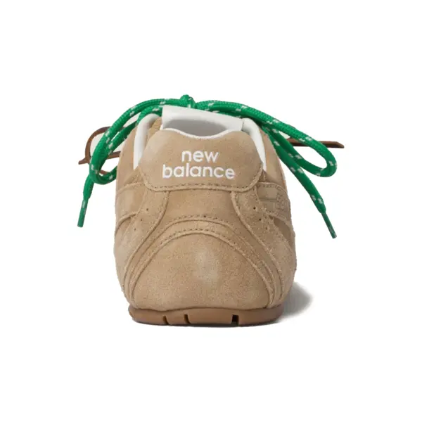 NEW BALANCE 530 X Miu Miu Suede Mesh Sneakers - Ecru