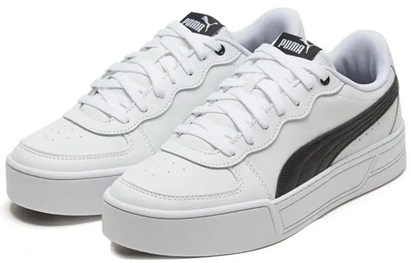 PUMA Skye Low Top Sneakers - White/black