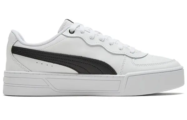 PUMA Skye Low Top Sneakers - White/black