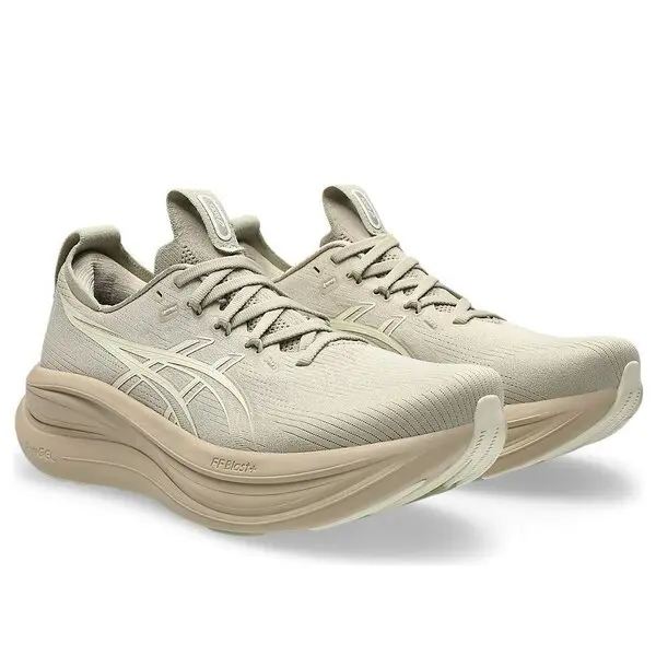 Asics Gel-nimbus 28 Athletic Sneakers - Feather Grey/cream