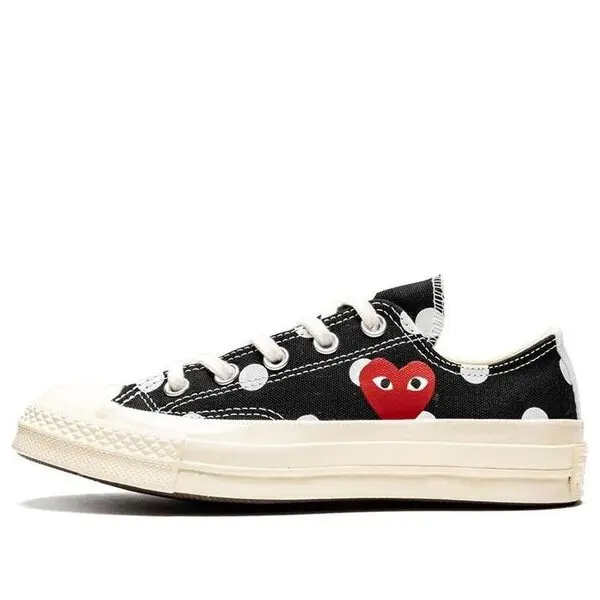 CONVERSE Comme Des Garçons X Chuck 70 Low Polka Dot Sneakers - Black