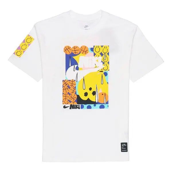 Nike Short Sleeve Graphic Tee - Multi-color