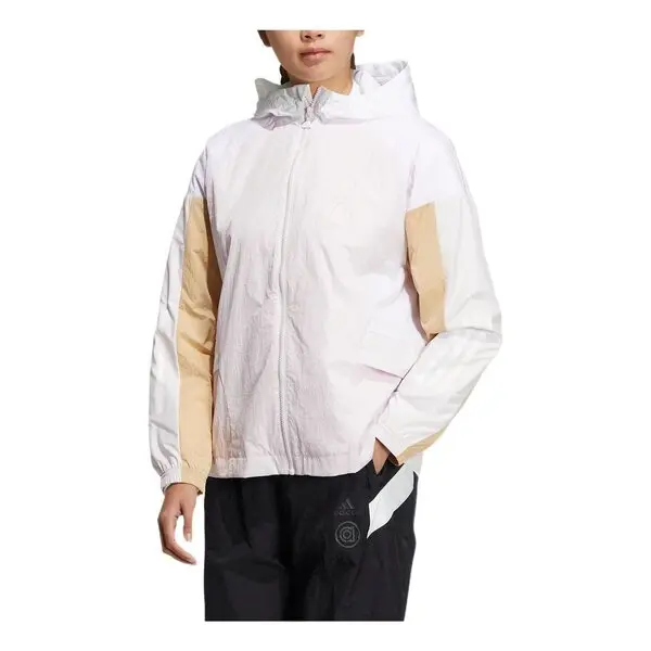 Adidas Hooded Jacket - Blush Pink