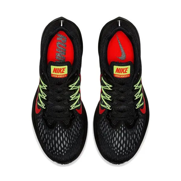 Nike Zoom Winflo 5 Athletic Sneakers - Black