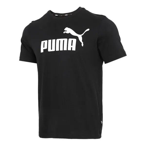 PUMA Polyester T-shirt - Black