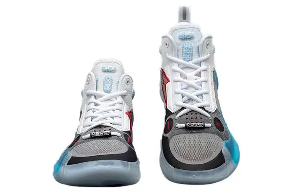 LI-NING Way Of Wade "team No Sleep" High-top Sneakers - Blue/grey