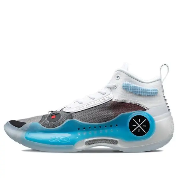 LI-NING Way Of Wade "team No Sleep" High-top Sneakers - Blue/grey