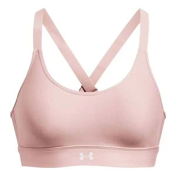 Under Armour Continuum Mid Sports Bra - Light Pink