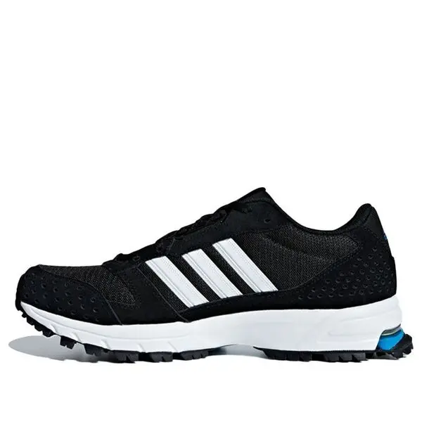 Adidas Marathon 10 Athletic Sneakers - Black/white/blue