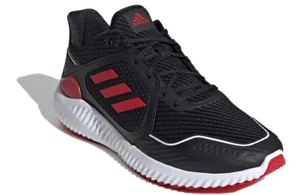 Adidas Climawarm Bounce Low Top Sneakers - Black/red/white