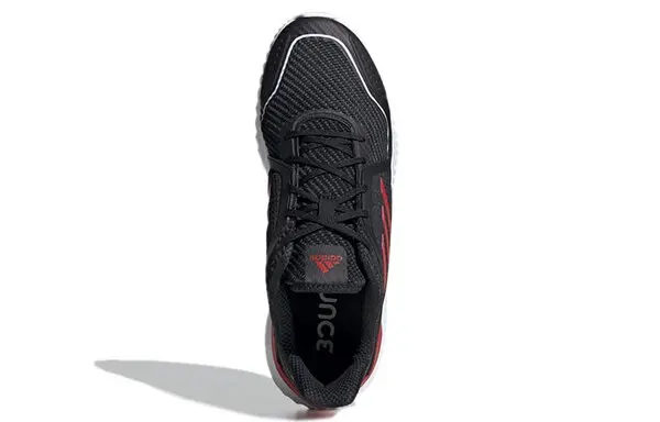 Adidas Climawarm Bounce Low Top Sneakers - Black/red/white
