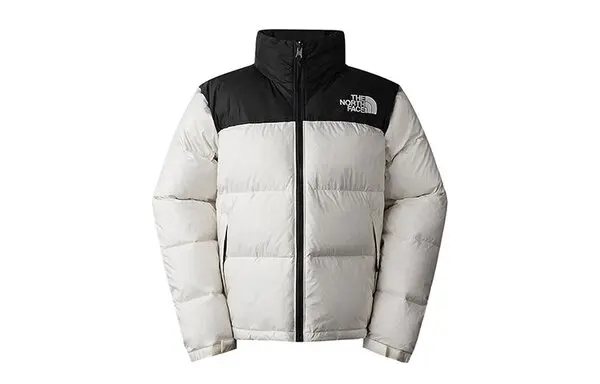 The North Face Feather Down High-neck Jacket - Beige