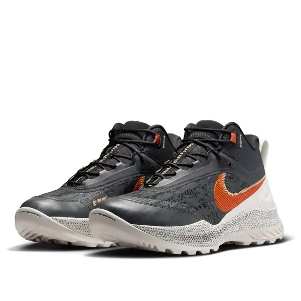 Nike React Sfb Carbon High Top Sneakers - Dark Smoke Grey/black/phantom