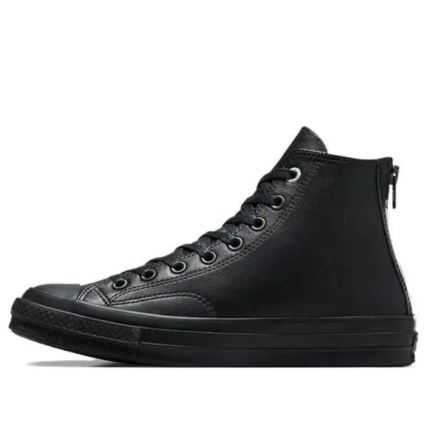 CONVERSE Chuck 70 Back Zip High Top Sneakers - Black