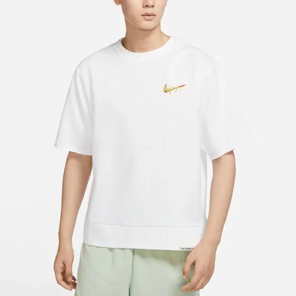 Nike Graphic Print Short Sleeve Top