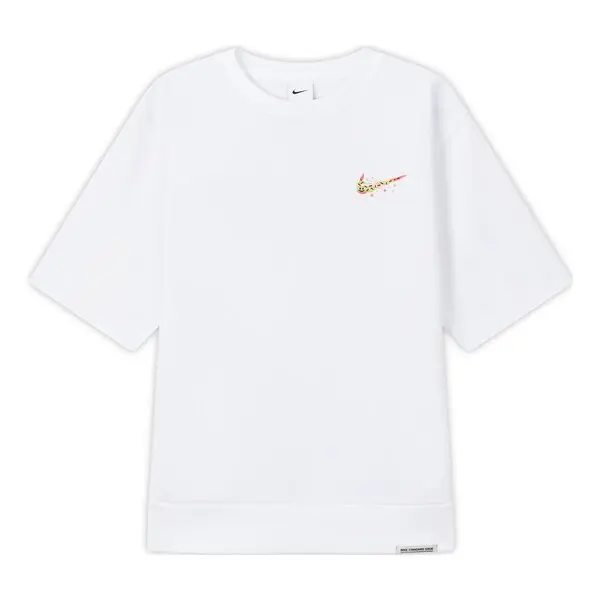 Nike Graphic Print Short Sleeve Top