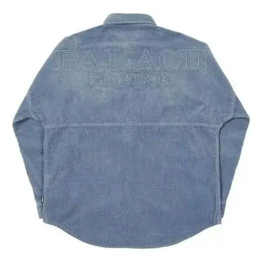 PALACE Washed Drop Shoulder Cord Shirt Fw21