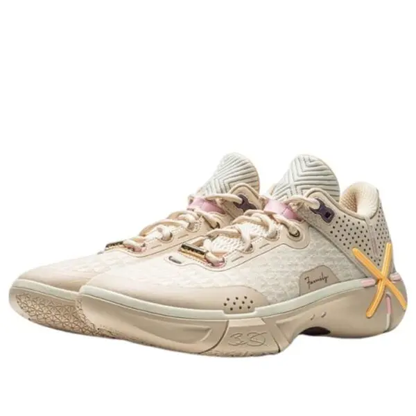 LI-NING Wade Shadow 6 "champagne" Sneakers - White/gold