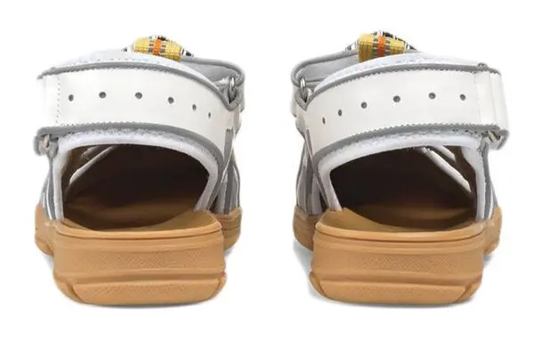 Gucci Tinsel Sport Sandals - White/grey